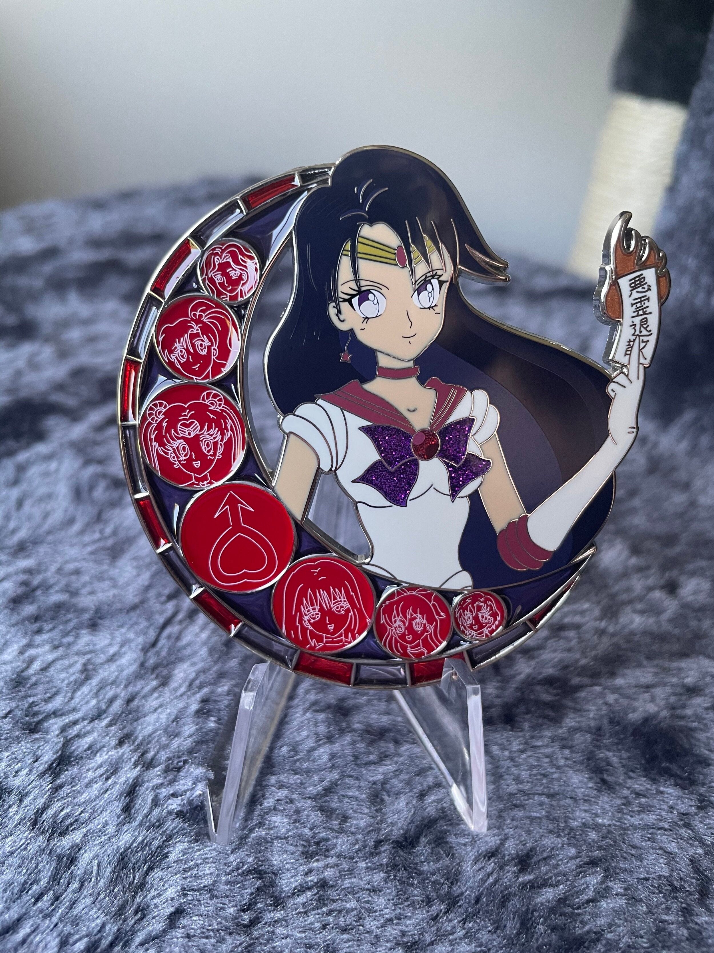 Sailor Glass: Mars – 9 To 5 Gay Pins